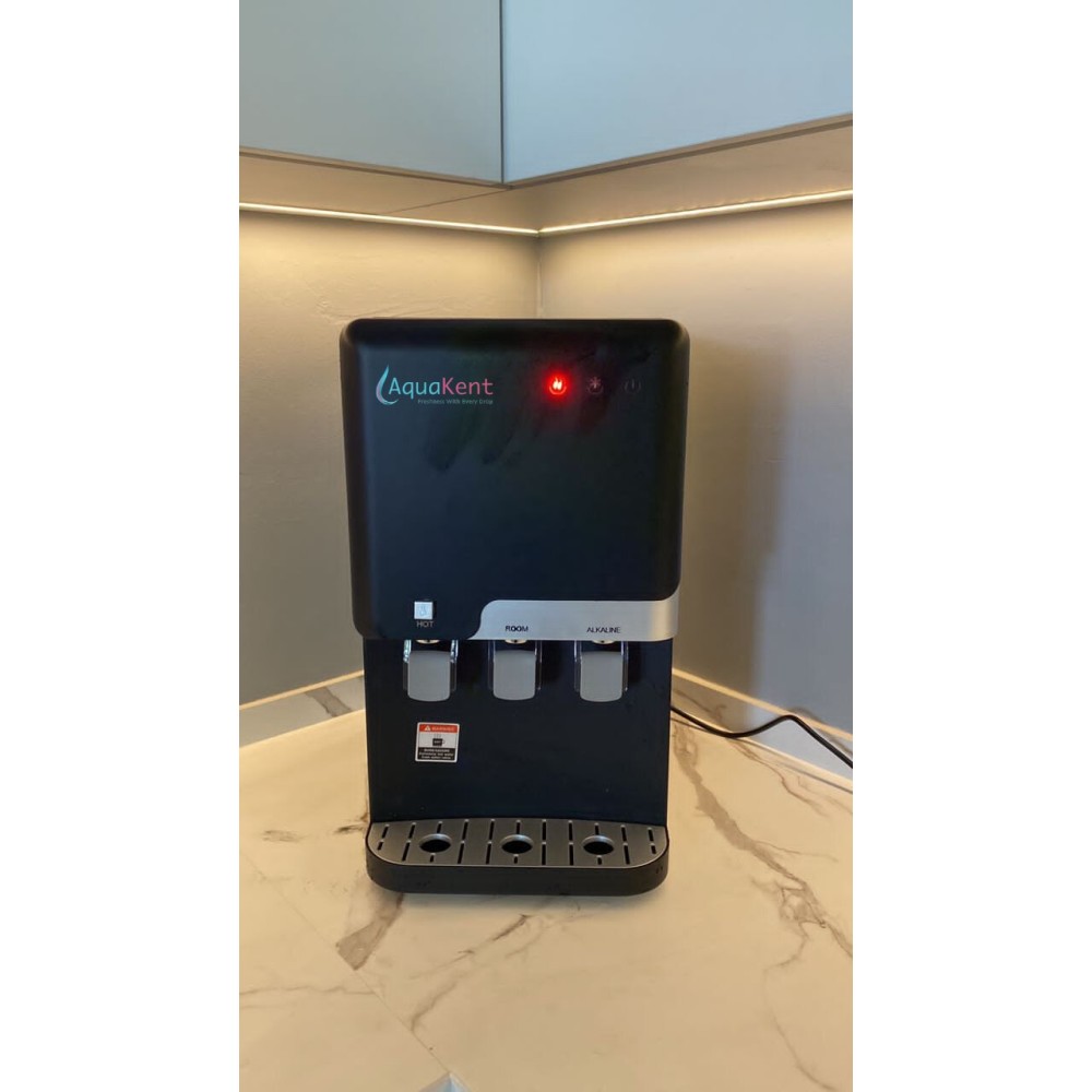3 Tap Hydrogen & Alkaline Aqua Kent Emerald Water Dispenser (Hot, Cold ...