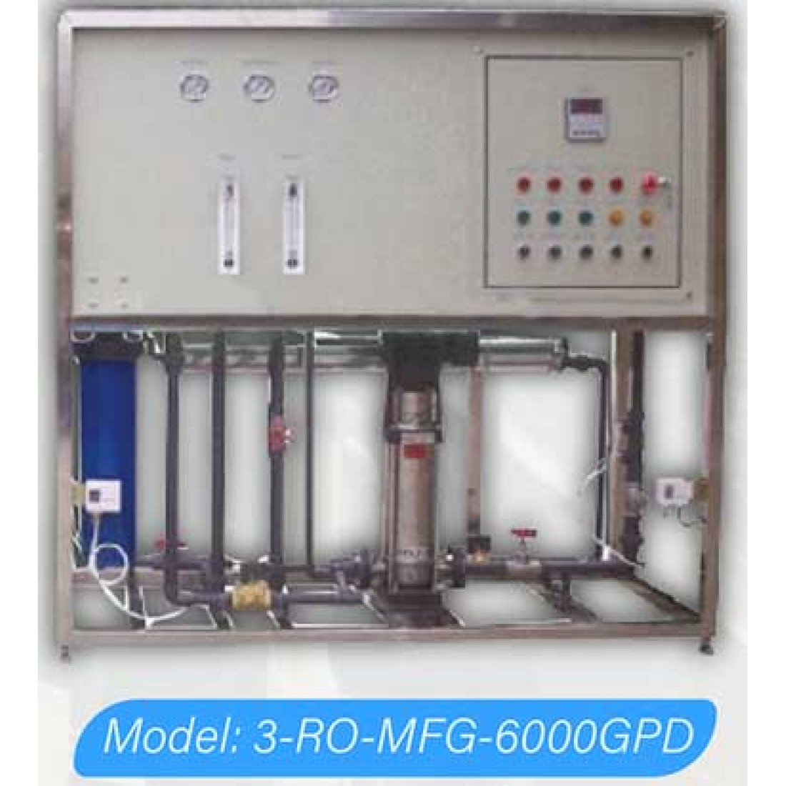 6000 GPD Advanced RO Purification System - 1000L/hr