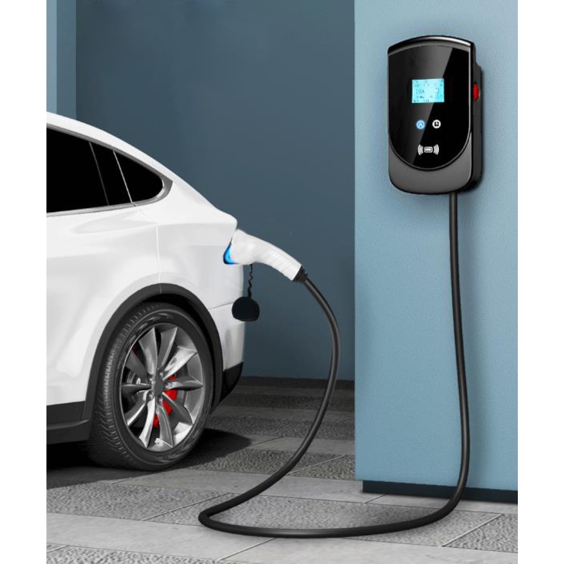The E1 Energi Elite Electric Vehicle Charger Now In Malaysia- 7,11,22 KW