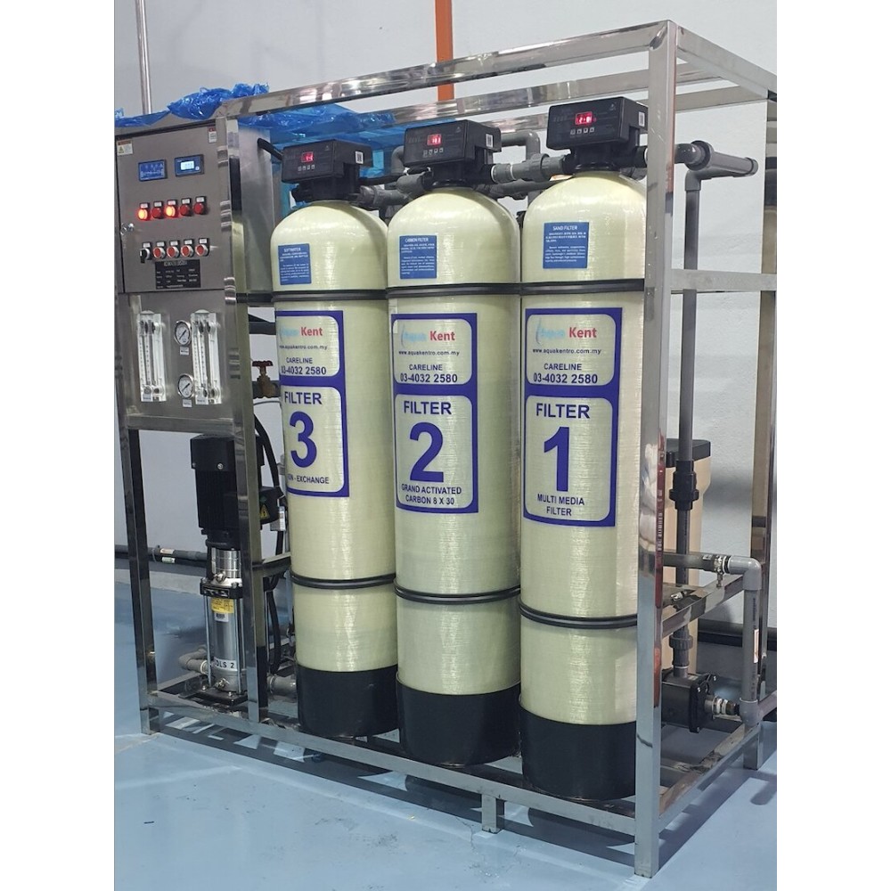 6000 GPD Industrial RO Purification System - 1000L/hr - Aqua Kent Malaysia