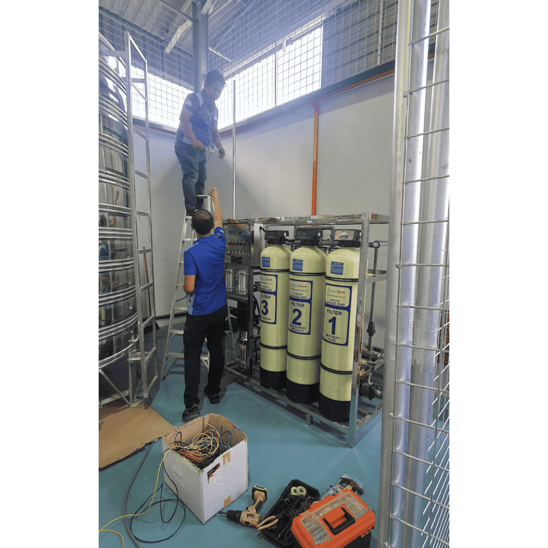 6000 GPD Industrial RO Purification System - 1000L/hr - Aqua Kent Malaysia