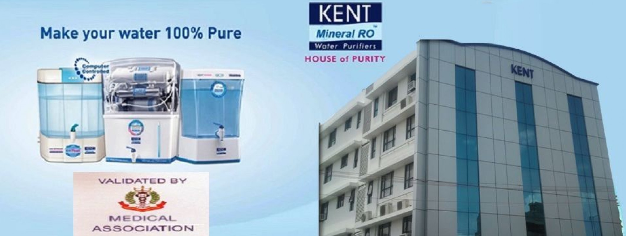 Kent Gets ‘100% Purest Water’