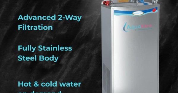 Aqua Kent Fully Stainless Steel HOT& COLD Economy Water Cooler